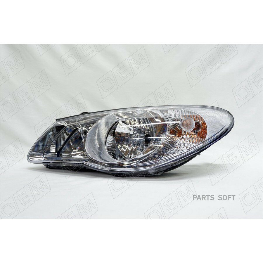 Фара левая Hyundai Elantra 4 HD 2006-2011 без ко от официального дистрибьютора, OEM, артикул OEM0004FL