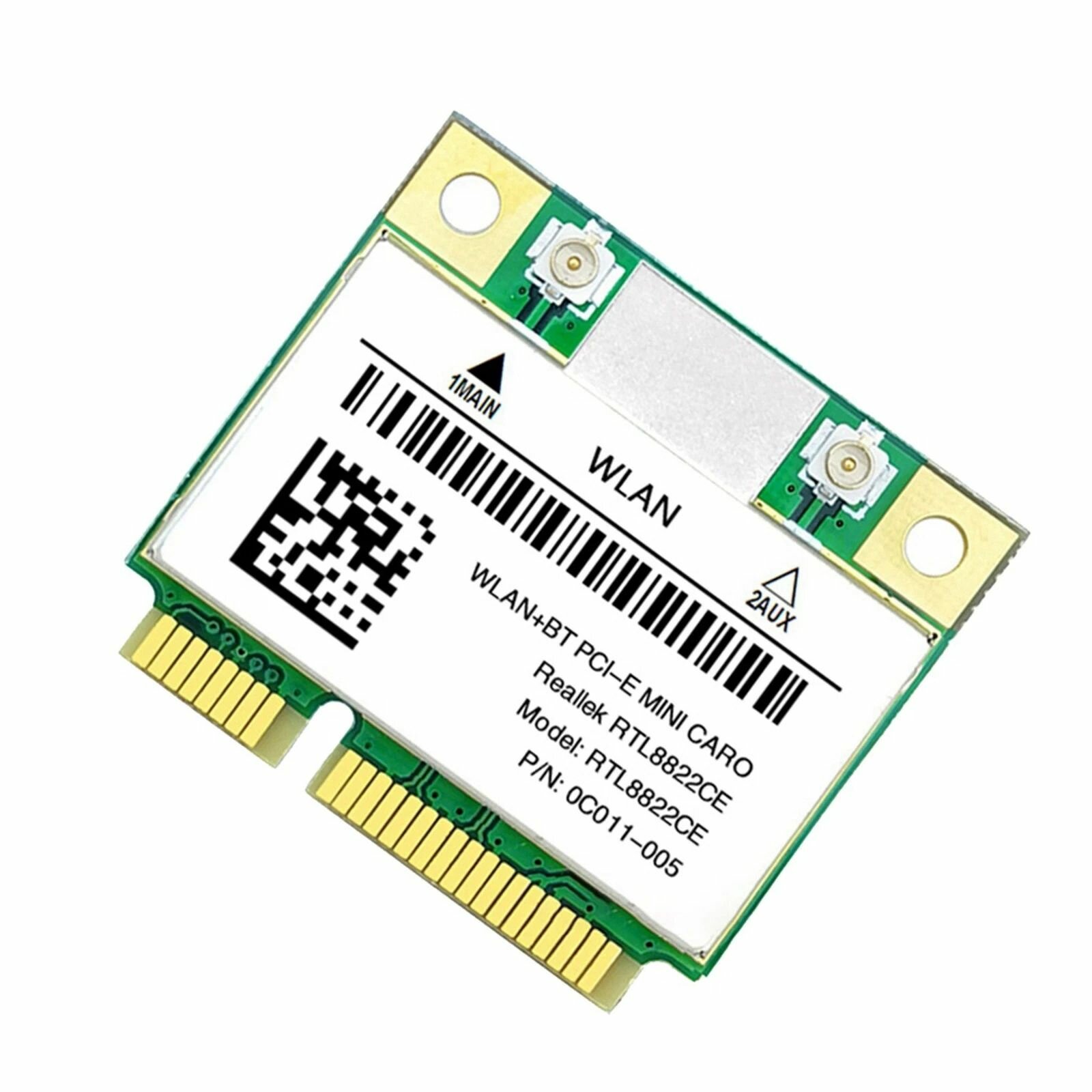 Wi-Fi Mini PCI-E Адаптер Realtek RTL8822CE, 2.4/5 ГГц, 1200 Мбит/сек, Bluetooth 5.0, Сетевая Карта для Ноутбука