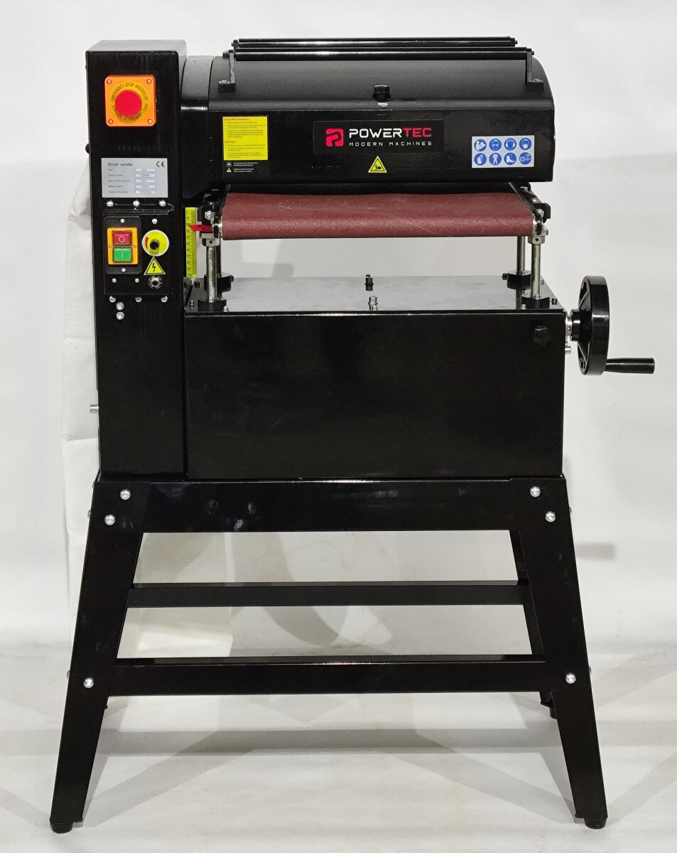 POWERTEC SD18L станок шлифовальный барабанный ножки