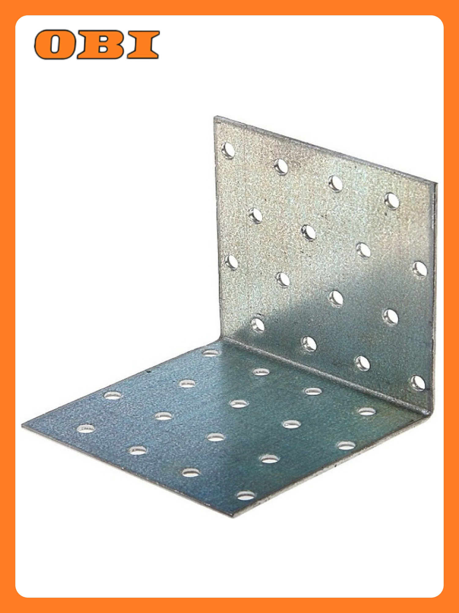 Уголок крепежный Tech-KREP kur, сталь, 40x60x2 мм, серебристый