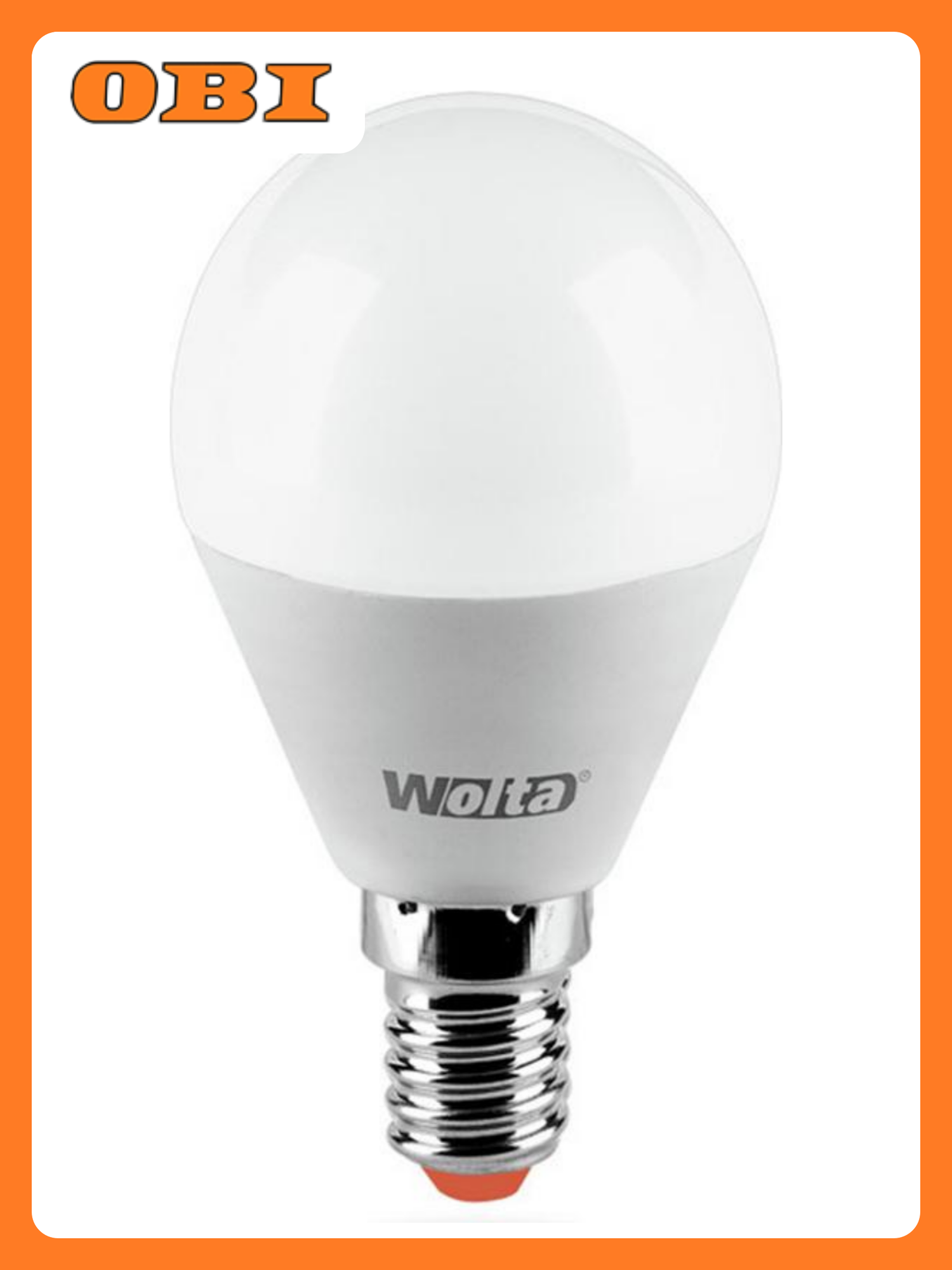 Светодиодная лампа Wolta STANDART E14 10 Вт 900 лм 4000 К шар