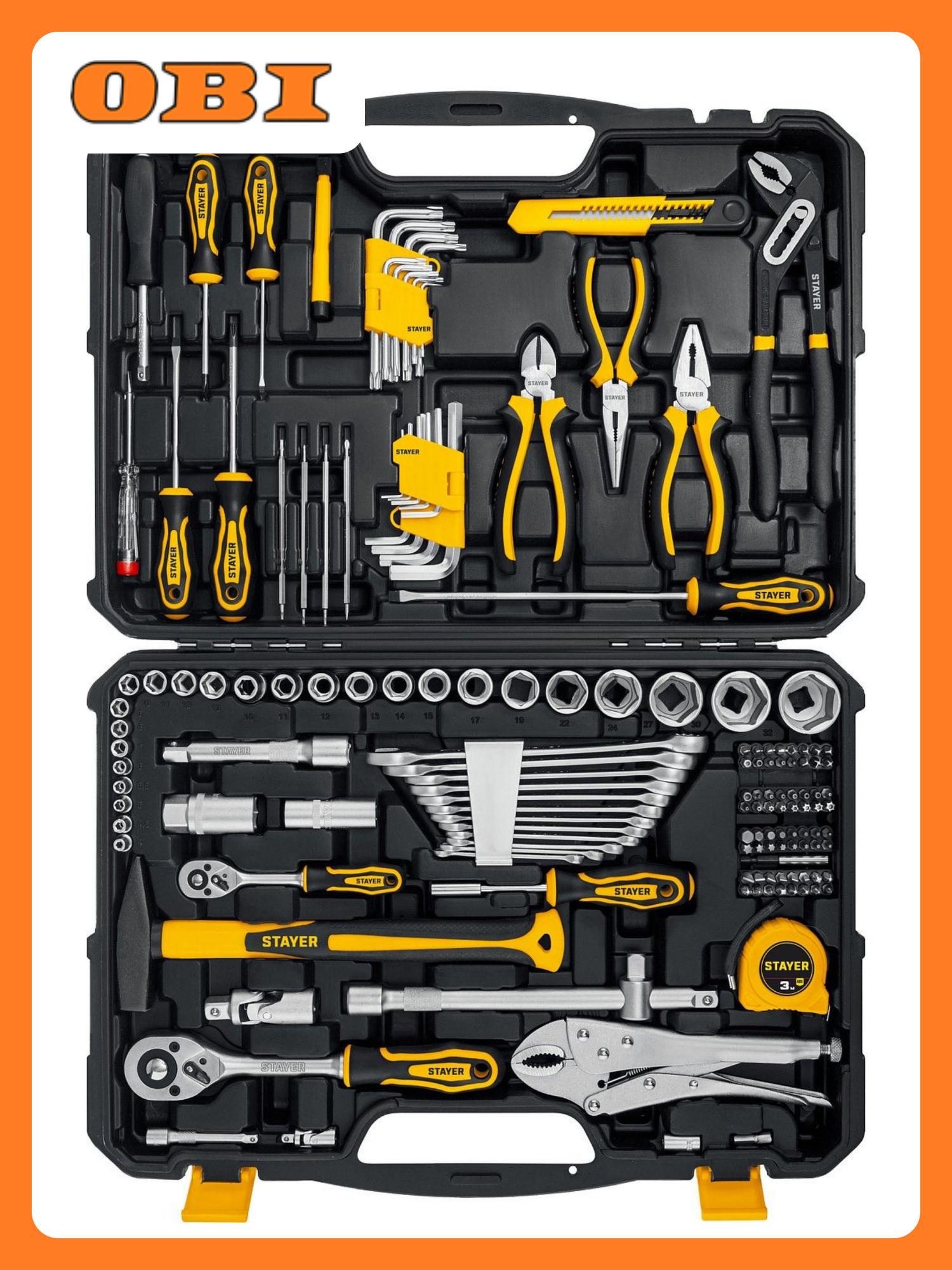 STAYER UNIVERSAL 154 универсальный набор инструмента 154 предм.