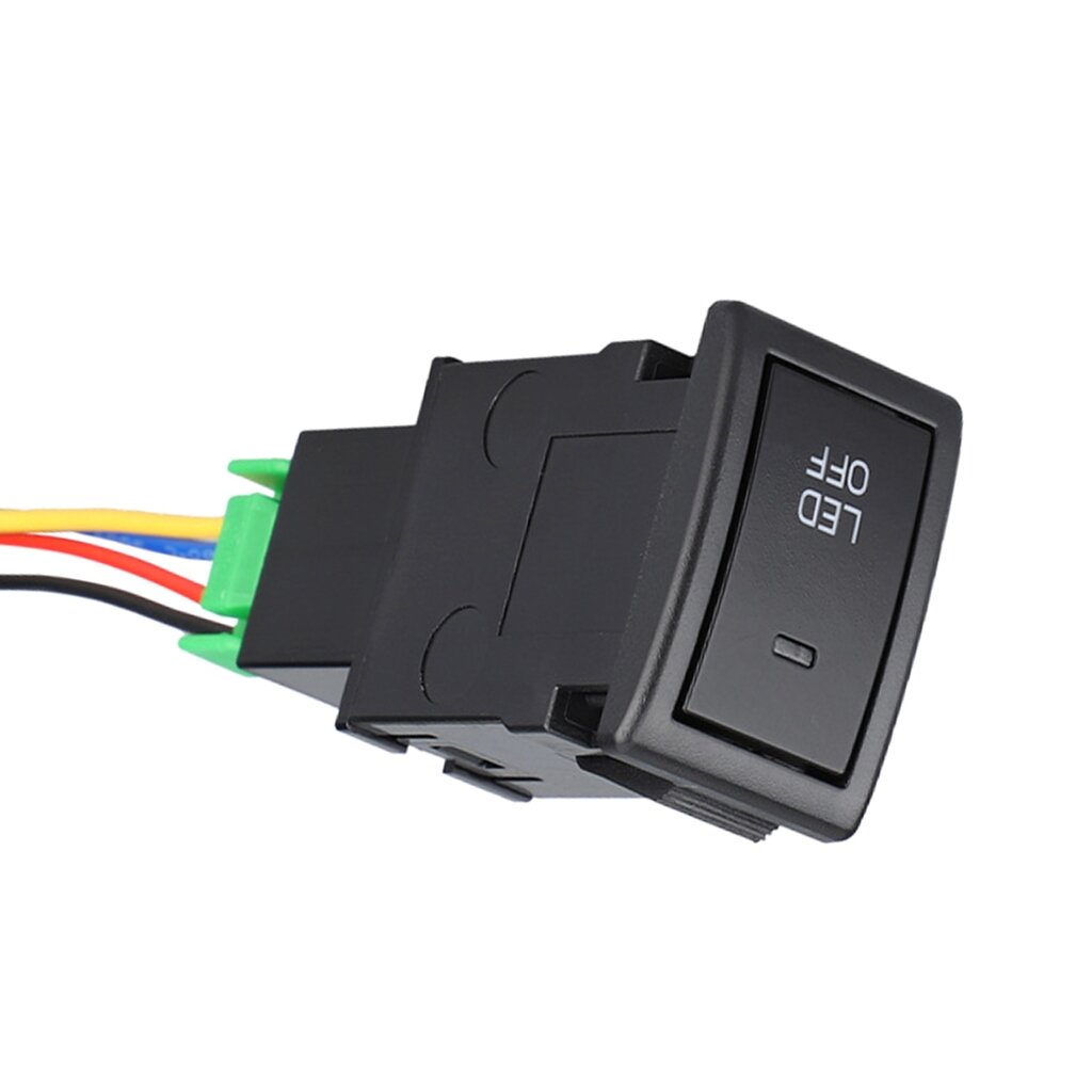 Замена Выключателя Противотуманных Фар для Jimny 2007-2015 Кнопка включения/выключения Противотуманных Фар 12V Автомобильный Переключатель Противотуманных Фар с Жгутом проводов