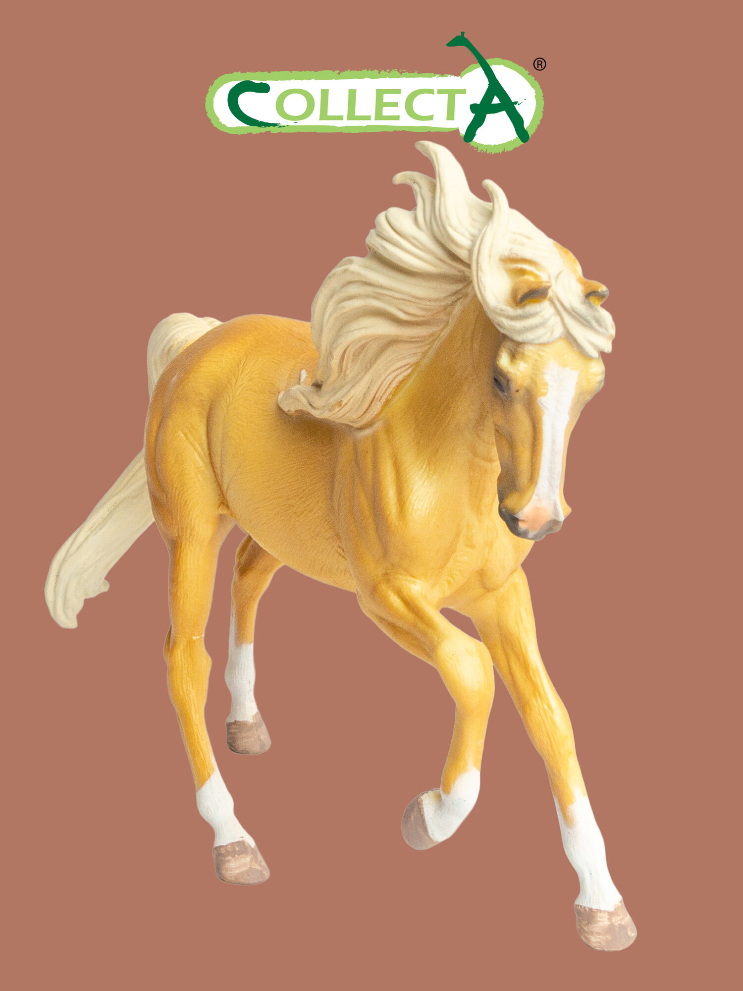 Фигурка животного Collecta, Лошадь Андалузский жеребец - Паломино