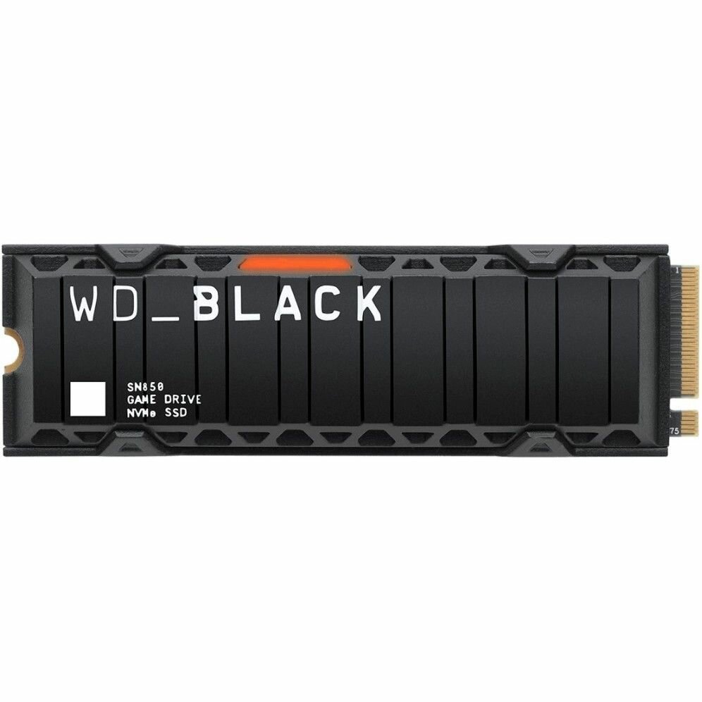 WD SSD накопитель M.2 1Tb WDS100T1XHE-WDBAPZ0010BNC-WRSN Black SN850 M.2 2280