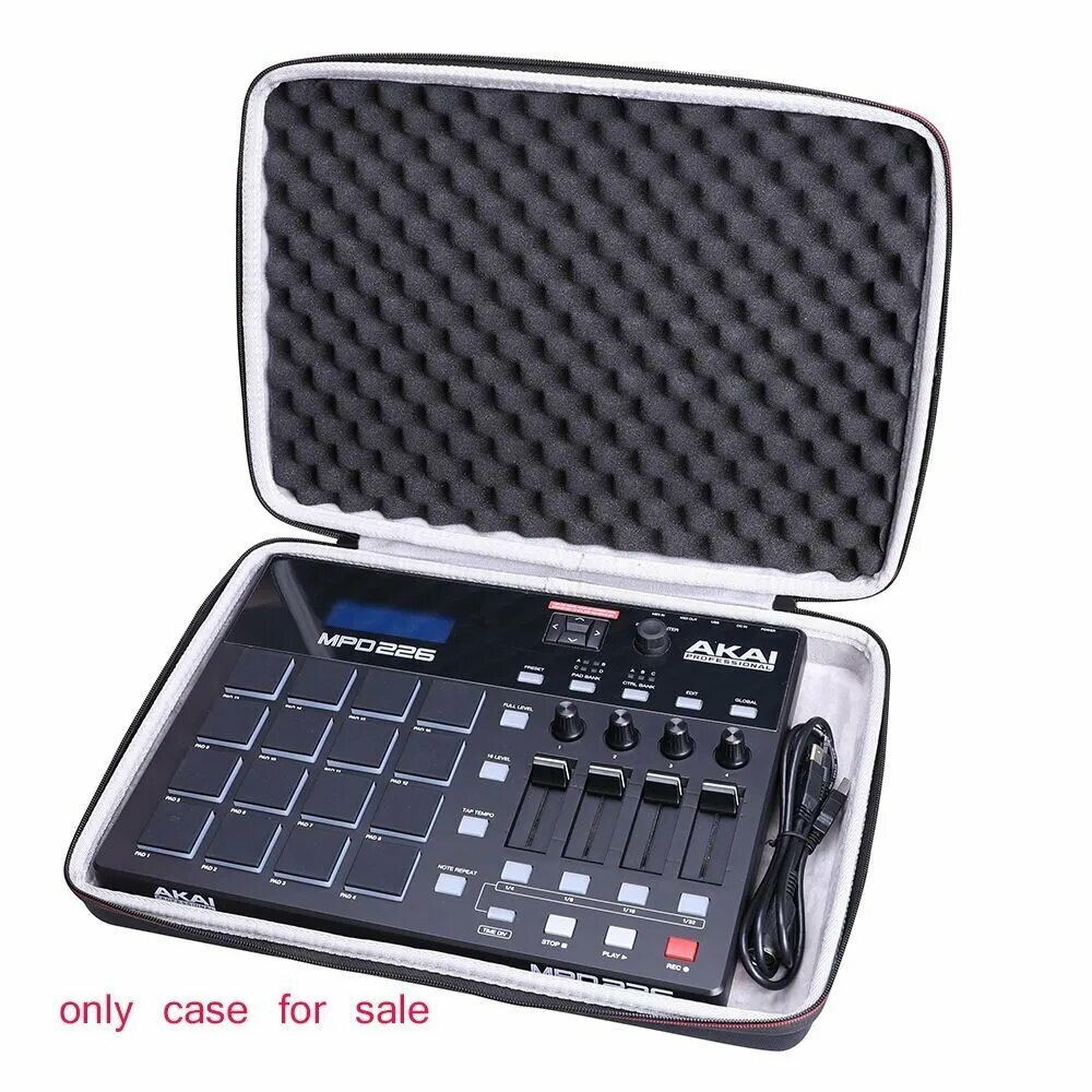 Жесткий чехол LTGEM из этиленвинилацетата для AKai Professional MPD226 16-пэдовый USB/MIDI-пэд-контроллер (только в чехле!)