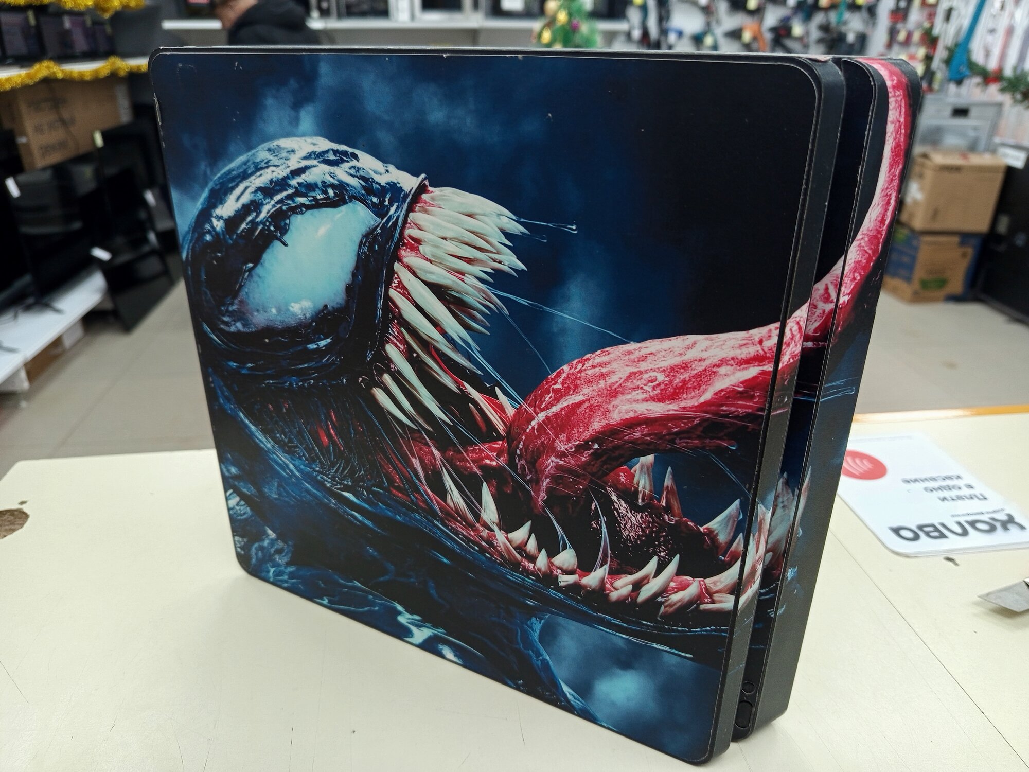 Игровая приставка Sony PlayStation 4 Slim 1Tb, Black, ps4, пс4, Б/У, Уценка