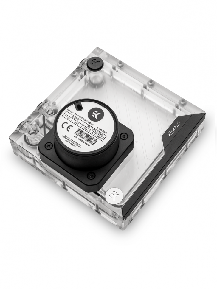 Резервуар с помпой EK-Quantum Kinetic3 FLT 140 D5 PWM D-RGB - Plexi