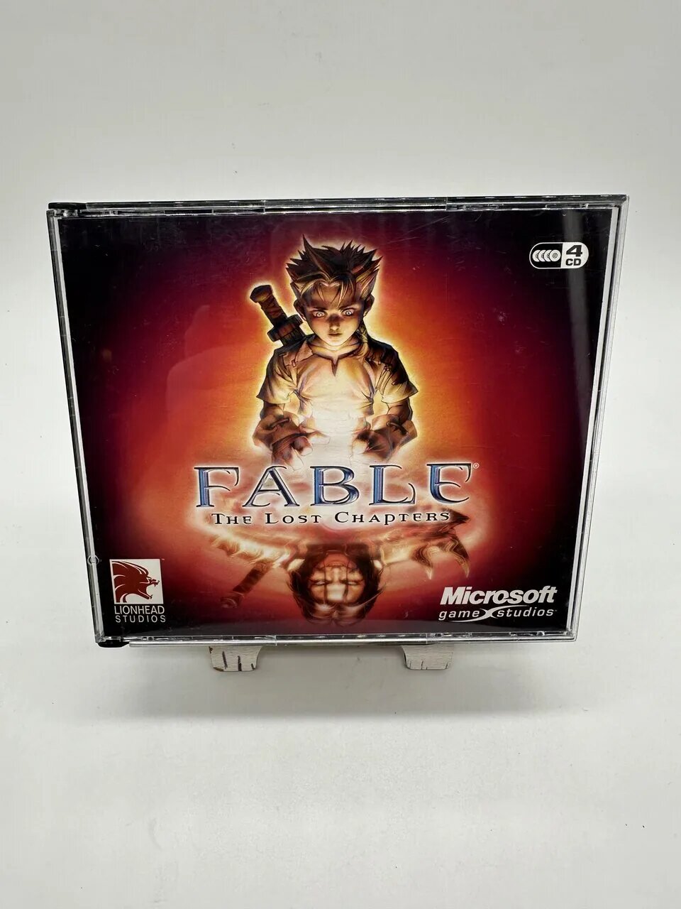 Диск с игрой FABLE (русская версия) для пк лицензия 4cd