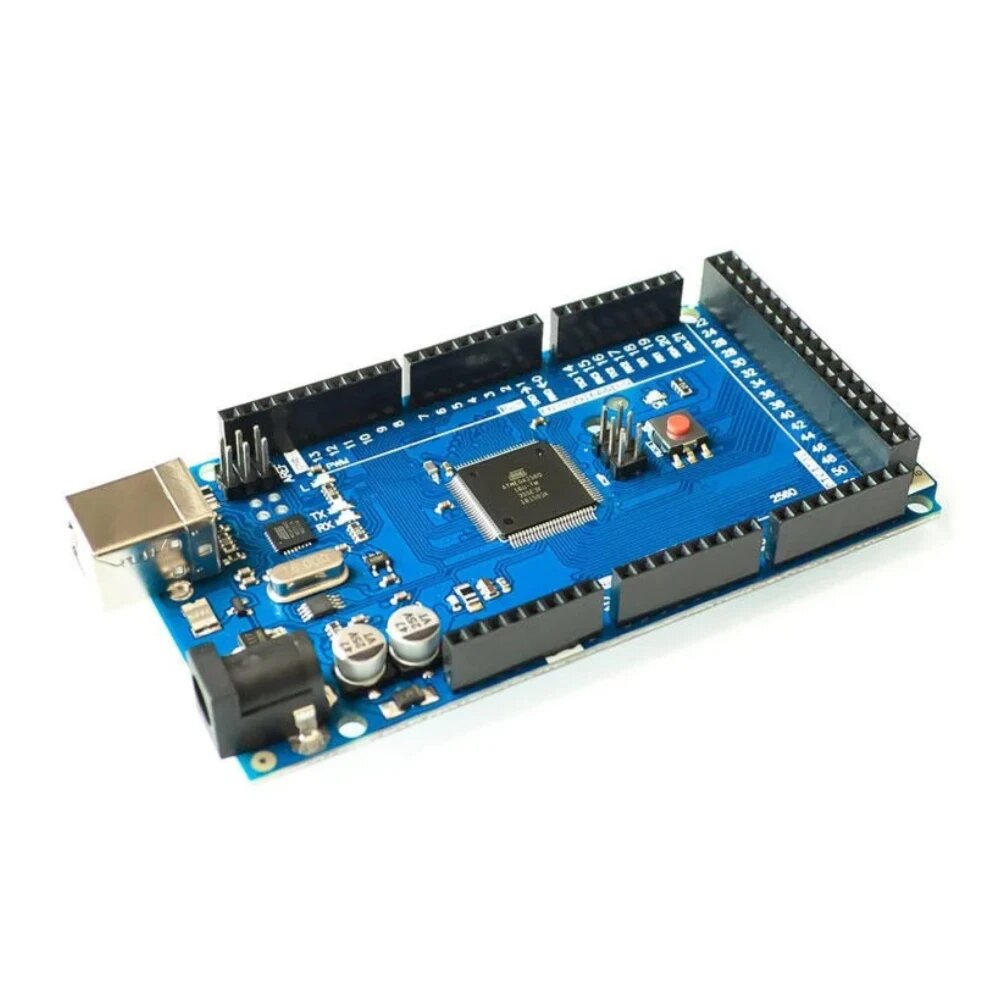 USB-плата MEGA2560 MEGA 2560 R3 (ATmega2560-16AU CH340G), AVR USB-плата для разработки MEGA2560 16U2