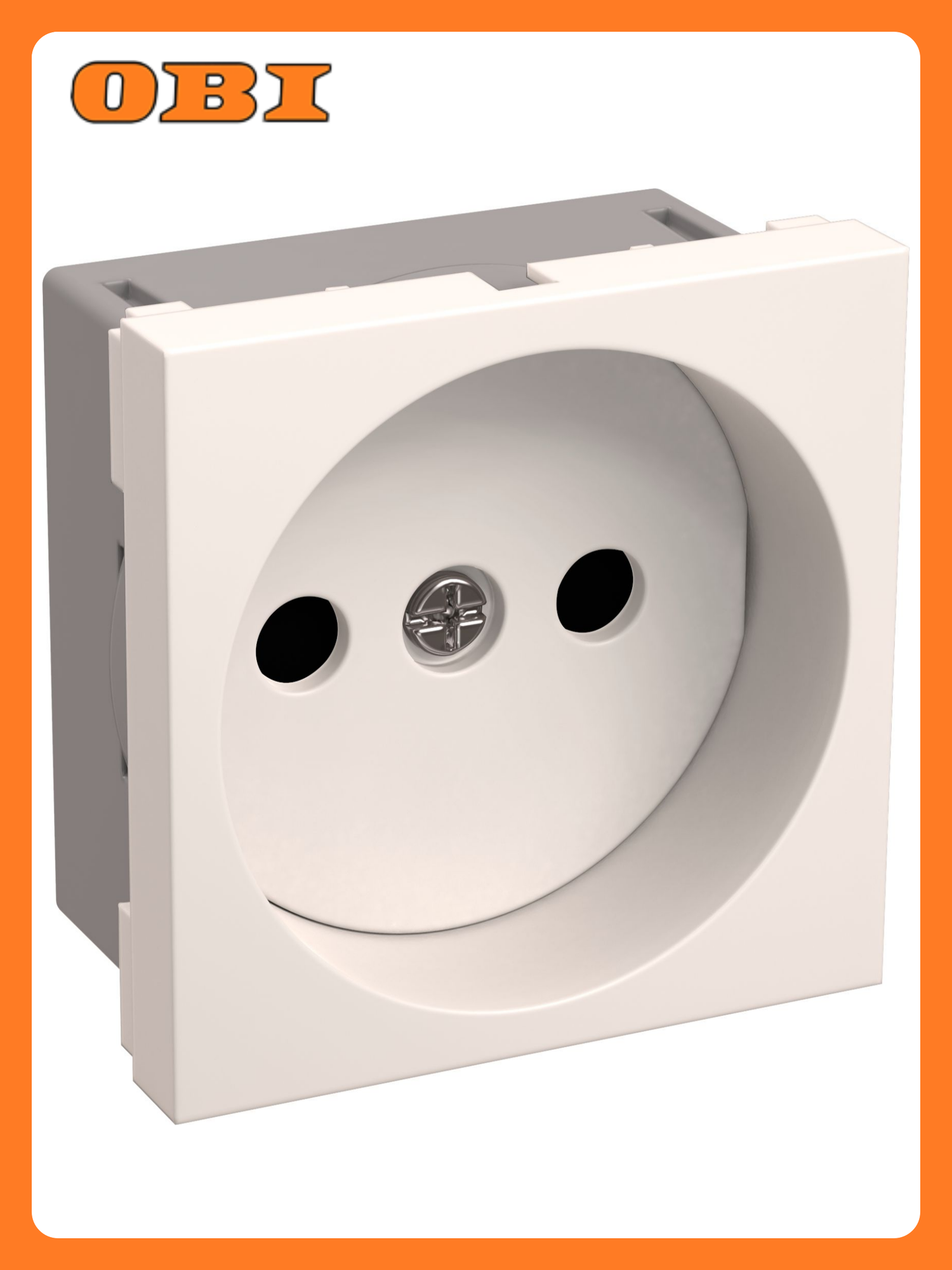 Розетка IEK Праймер, белая, IP20, 2 модуля, для кабель-канала