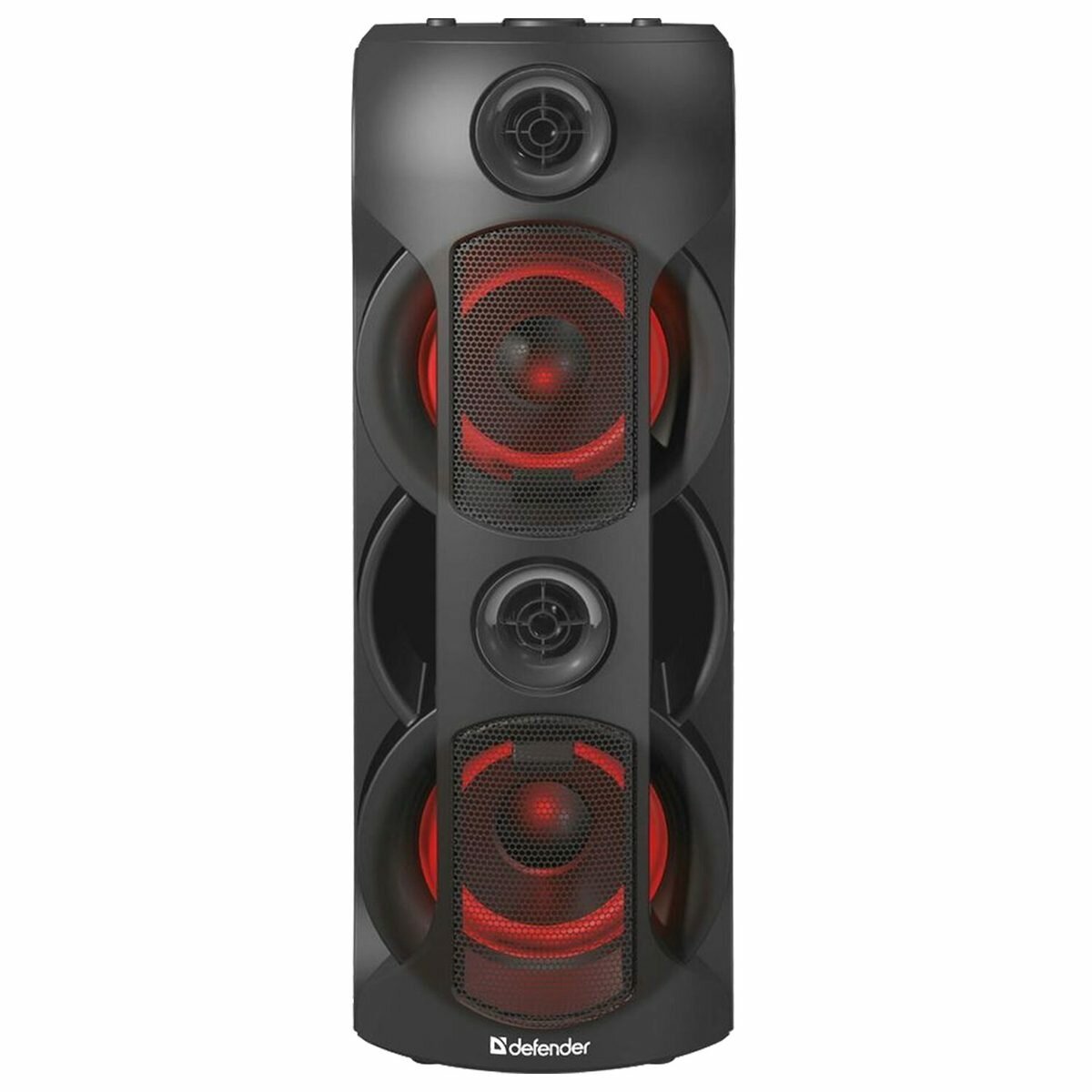 Колонка портативная Defender G78, 2.0, 70 Вт, Bluetooth, FM-тюнер, microSD, черная (65178), 2шт.
