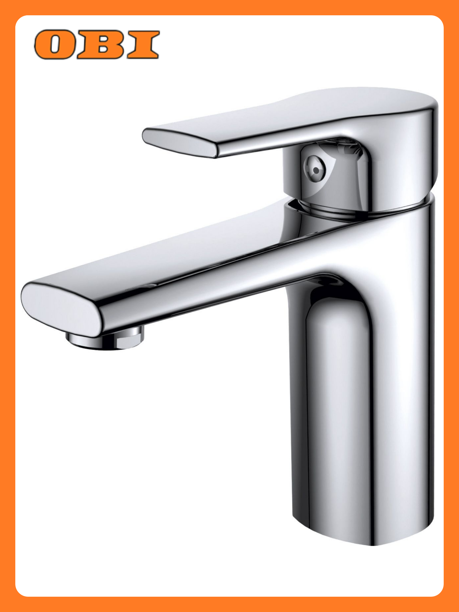 Смеситель ARGO ORFEEY 40-04L, для раковины, латунь, рычажный, хромированный