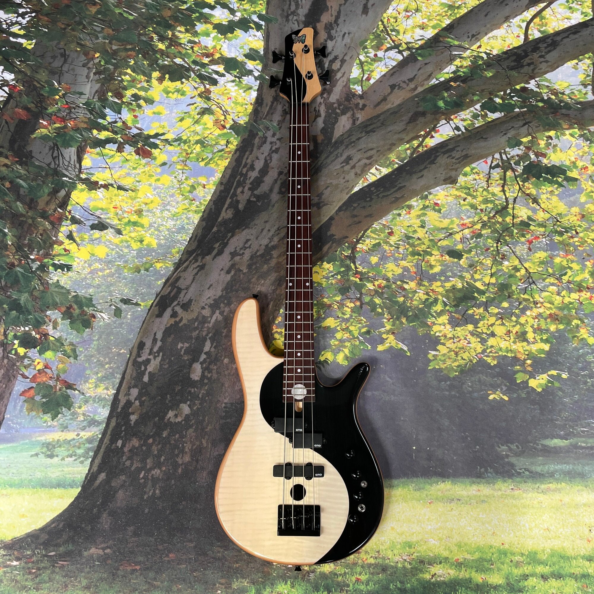 Бас-гитара бас гитара /4-струнный/5-струнный/ 6-струнный/12-струнный 5-струнная, корпус Махагони