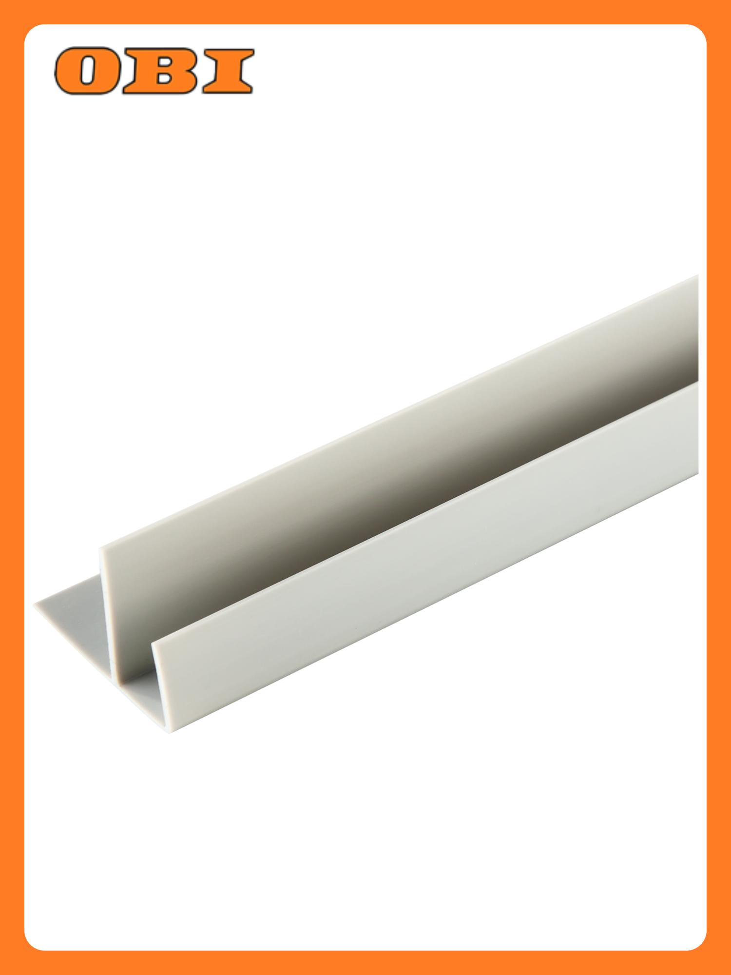 ПВХ F профиль 5х20х3000 мм