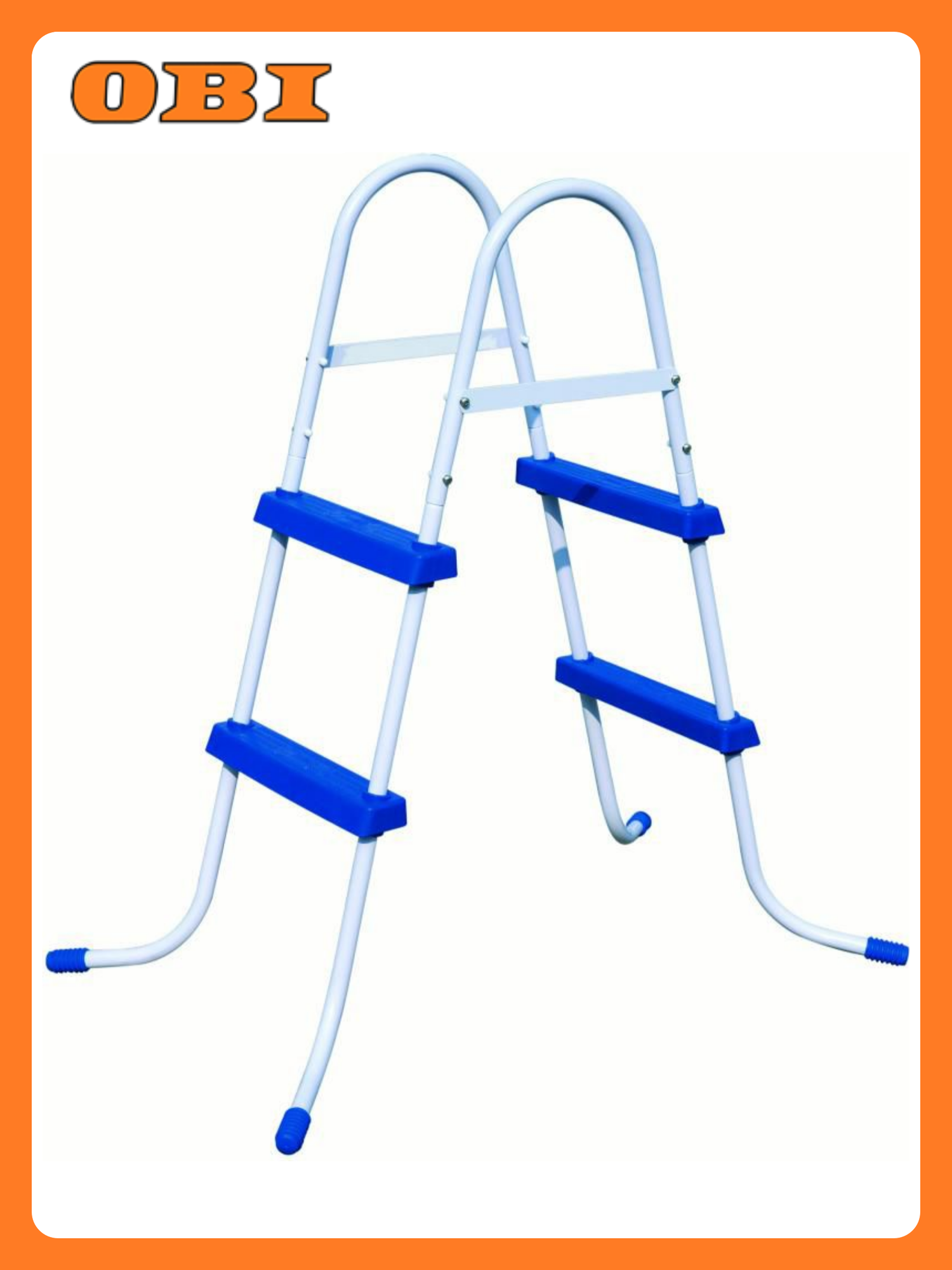 Лестница для бассейна Bestway, нержавеющая сталь/пластик, 84см