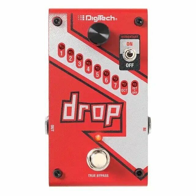 Педаль эффектов для электрогитары Digitech The Drop Polyphonic Drop Tune Pitch-Shifter