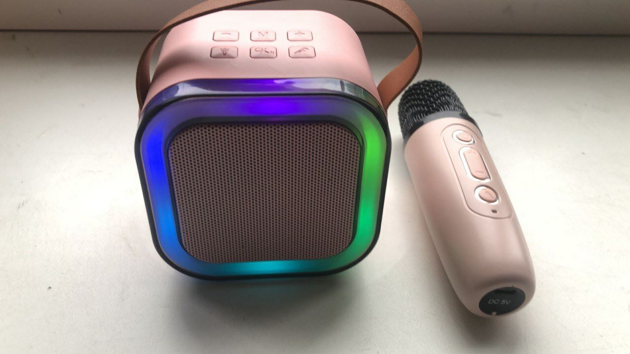 Колонка Flarx/ Bluetooth колонка беспроводная Караоке с функцией изменения голоса