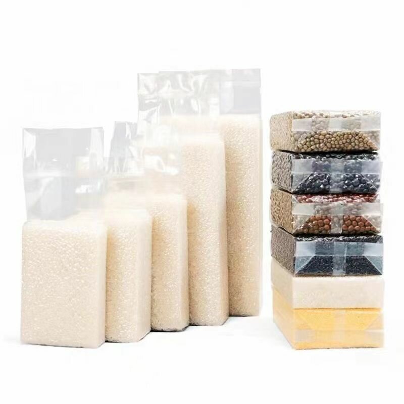 Вакуумный пакет для риса пищевого качества, утолщенный, защищенный от насекомых, нейлоновый пакет для упаковки риса, органайзер для зерна, настраиваемый
