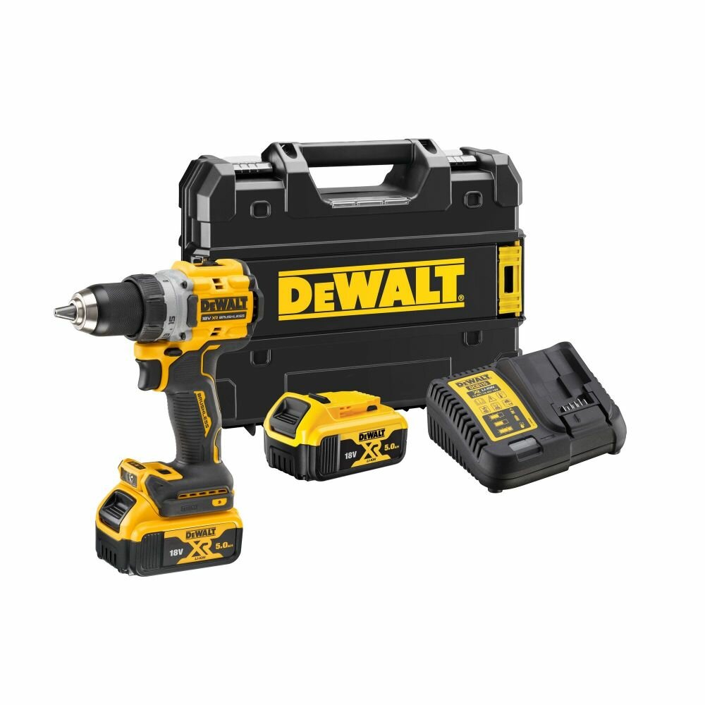 DEWALT Дрель-шуруповерт аккумуляторная DCD 800 P2T DCD800P2T-QW