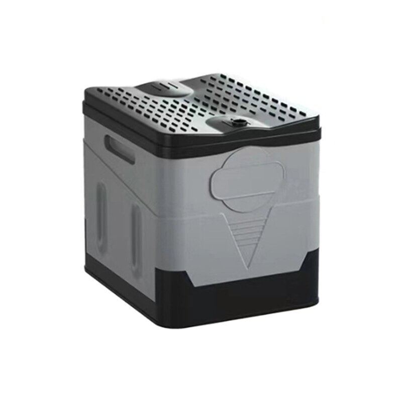 Складной туалет для улицы, темно - серый - Туалет