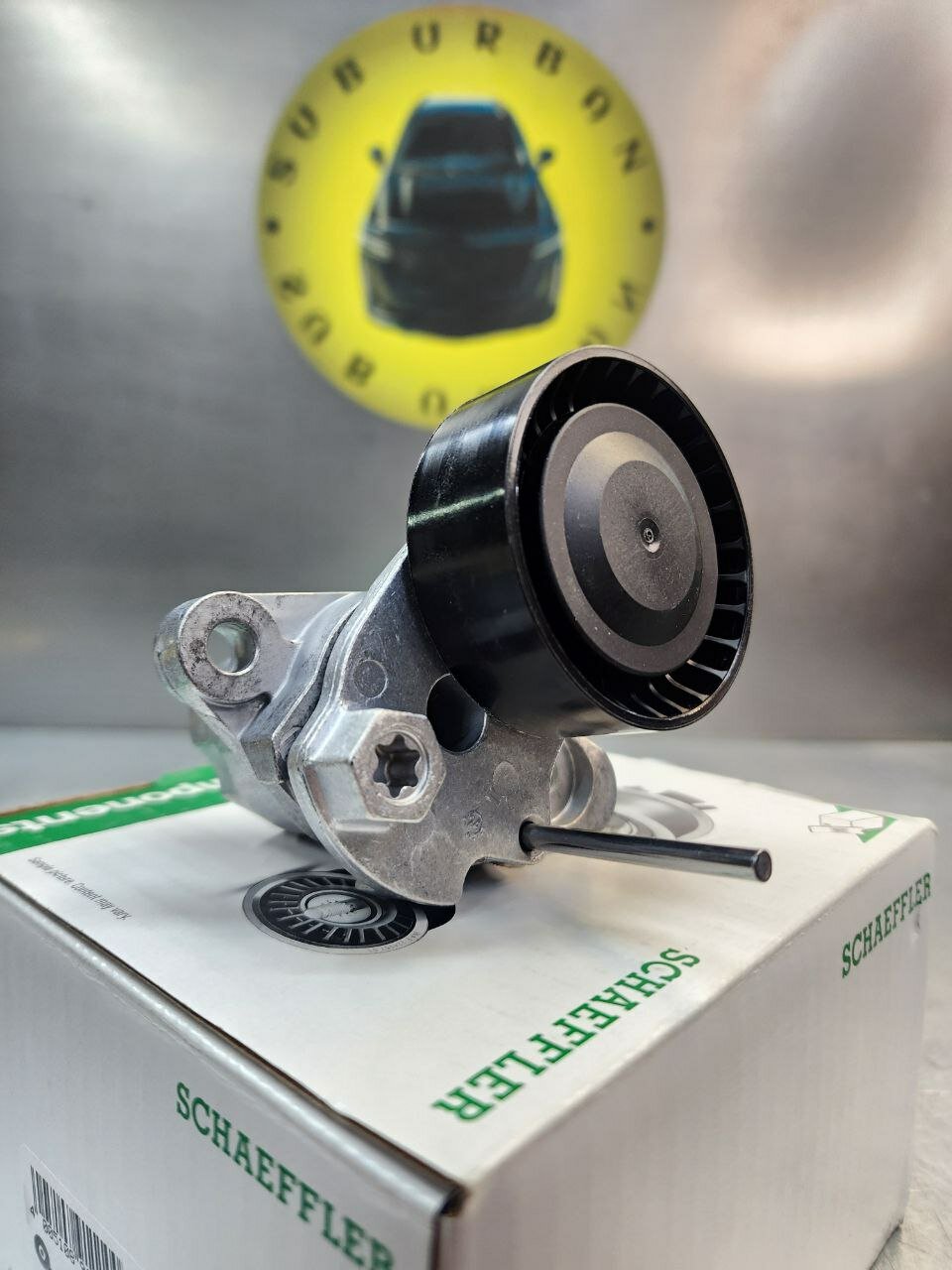 Натяжитель ремня Фольксваген Гольф Пассат Поло Тигуан, Ауди А1 А3 А4 А5 Q3, Шкода Фабия Октавия Рапид (1.2 1.4 1.5 TSI/TFSI) INA 534048010