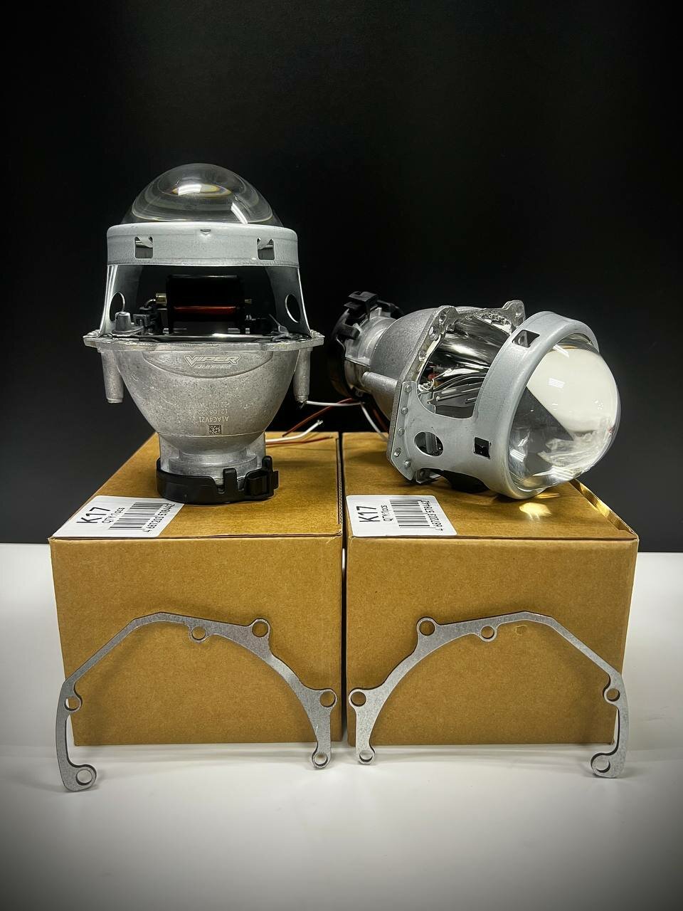 Hella 3 Ксенон для Mazda CX-7 2006 - 2012 / Мазда 7 - Би линзы на Хендай Xenon Hella 3