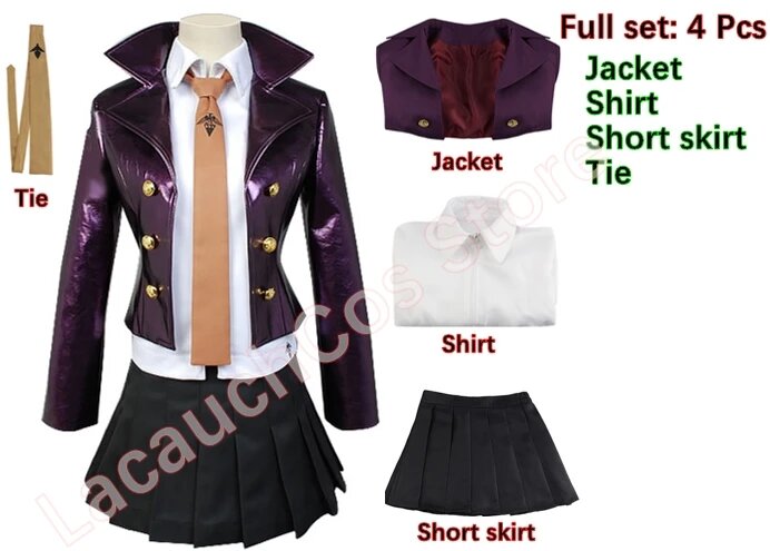 Косплей костюм LACAUCH Kyoko Kirigiri М, Full set 4Pcs