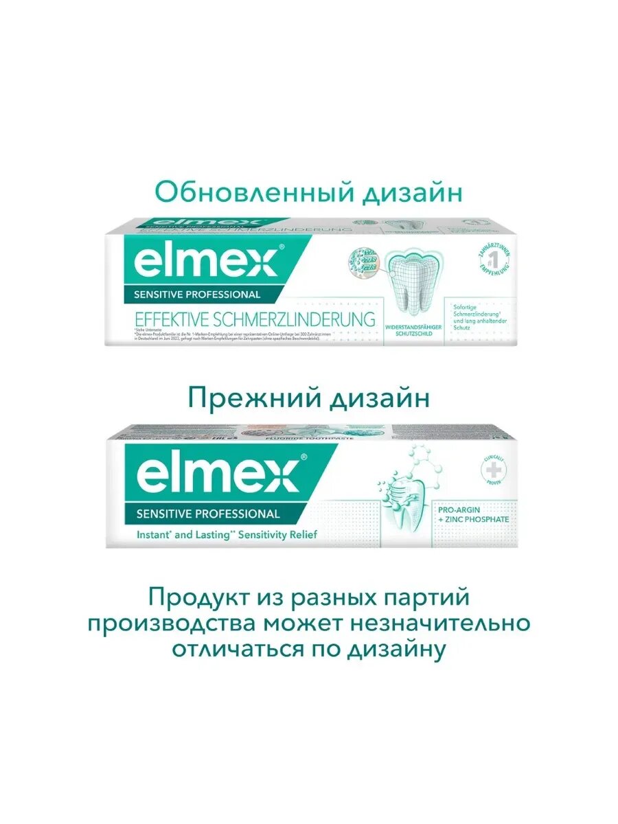 Elmex Зубная паста Sensitive Professional 75 мл