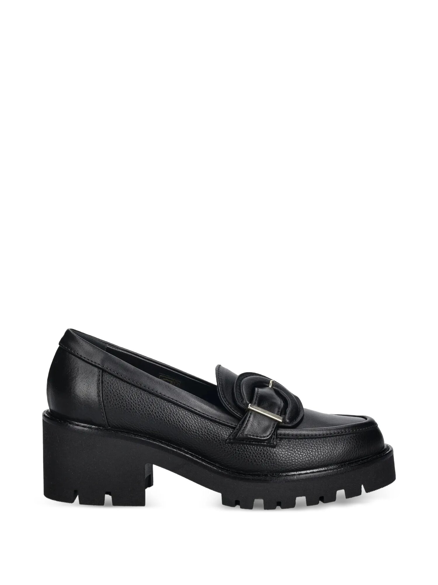 Лоферы Buckle lug-sole heeled loafers