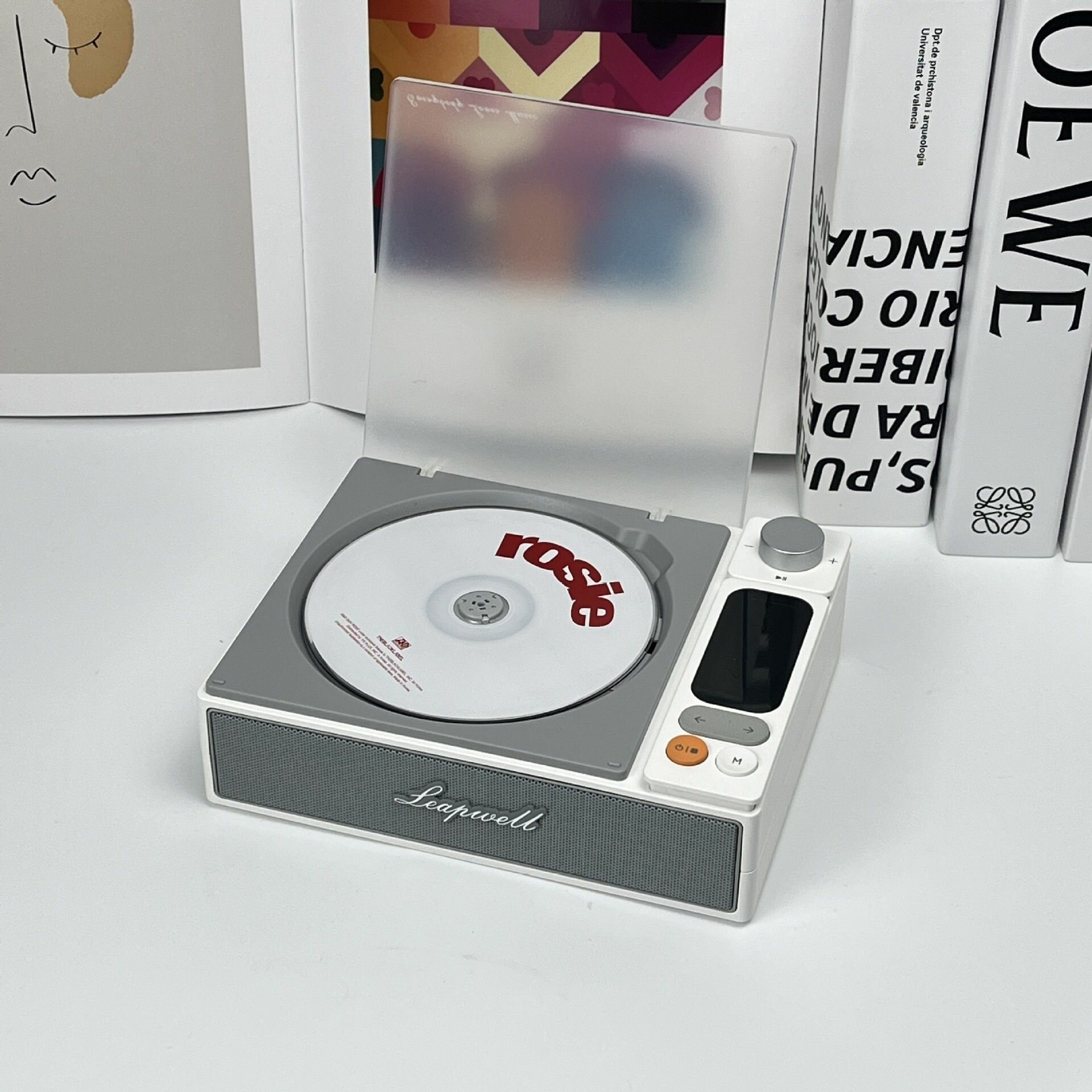 Портативный проигрыватель компакт-дисков, CD, USB, MP3, Bluetooth, SD-карта, AUX