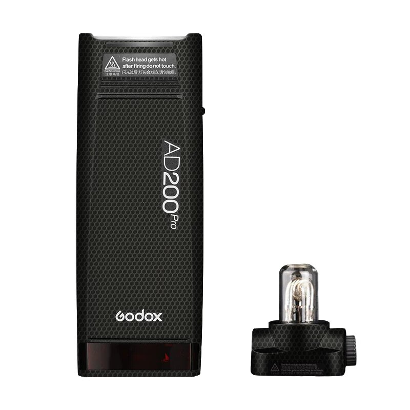 Godox AD200Pro Светодиодная вспышка с матричным черным покрытием