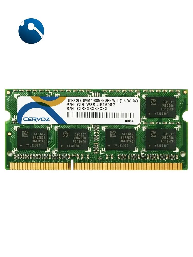 Модуль памяти Cervoz CIR-W3SUIK1608G DDR3