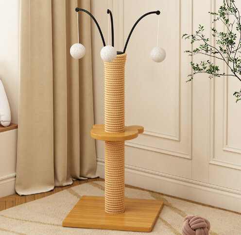 Кошачий лазательный комплекс, кошачье гнездо, кошачье дерево, кошачья доска для когтей, цельная кошачья полка для