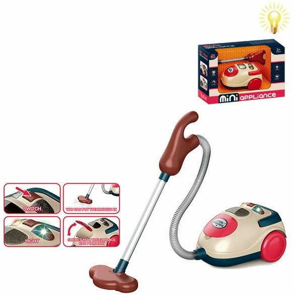 Пылесос с ручкой, со светом 6710A с 3 лет