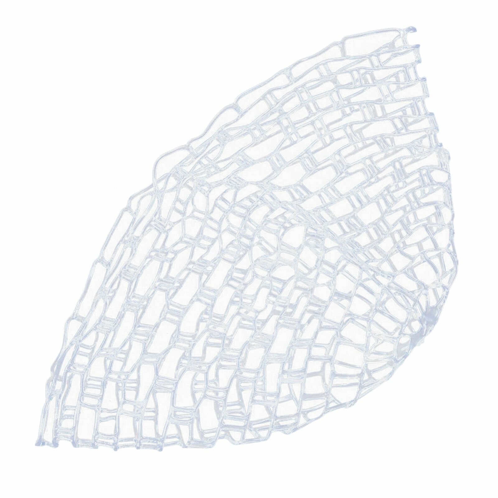 Подсак для нахлыста прозрачная резиновая сетка большая