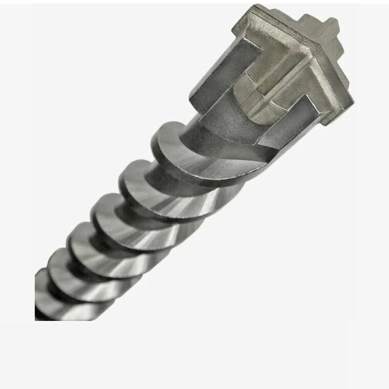 Бур по бетону SDS-max 50х1000мм, с четырьмя режущими кромками(квадро)