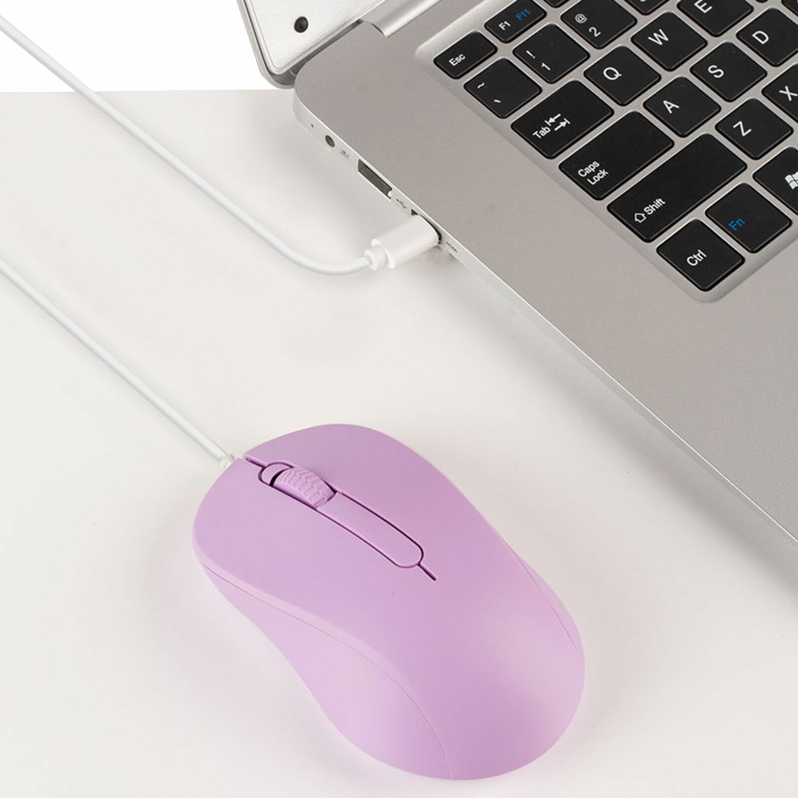 Игровая мышь, фиолетовый
