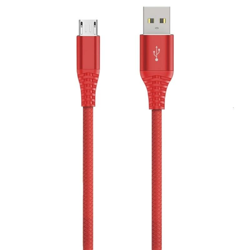 Кабель USB-USB 5Pin 1.5м, Micro USB красный