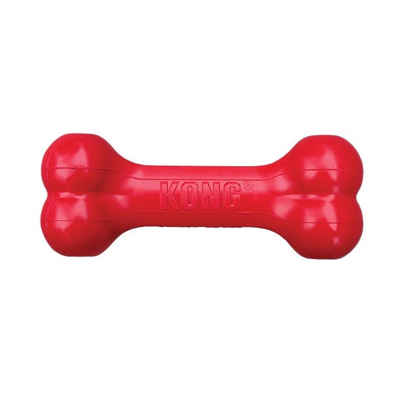 Игрушка для собак KONG, прочная резиновая кость для жевания, шлифовка зубов, золотистый ретривер, бордер-колли, игрушка для больших собак, саморазвлечение, облегчение скуки, игрушка для раздачи лакомств