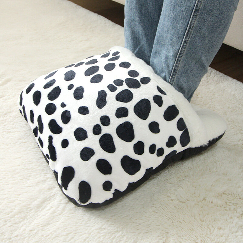 Теплые ножки, а не Power Bank, плюшевые теплые обувь, грелка для ног, подушка для ног, теплая обувь, грелка для рук, необходимая вещь для офиса