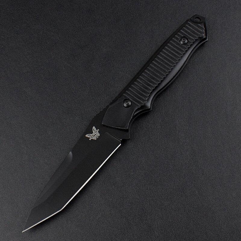 Нож для выживания на открытом воздухе Hunter Tiger 140BK, многофункциональный, интегрированный прямой нож из драконьего кости, нож для резки мяса с высокой твердостью