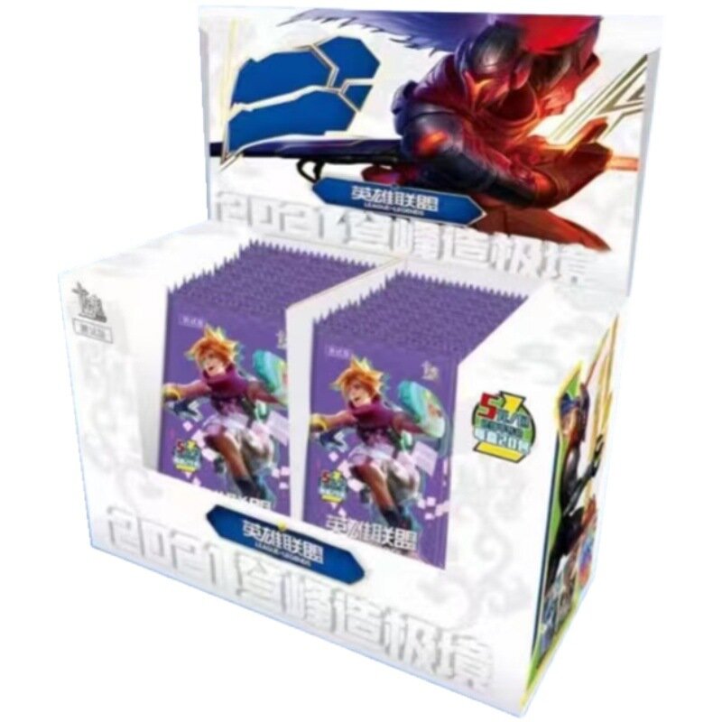 Карточка Soul League of Legends Deluxe Edition, слепой бокс, настольная игра, карточка для детей, изысканная коллекционная карточка, набор из 5 юаней