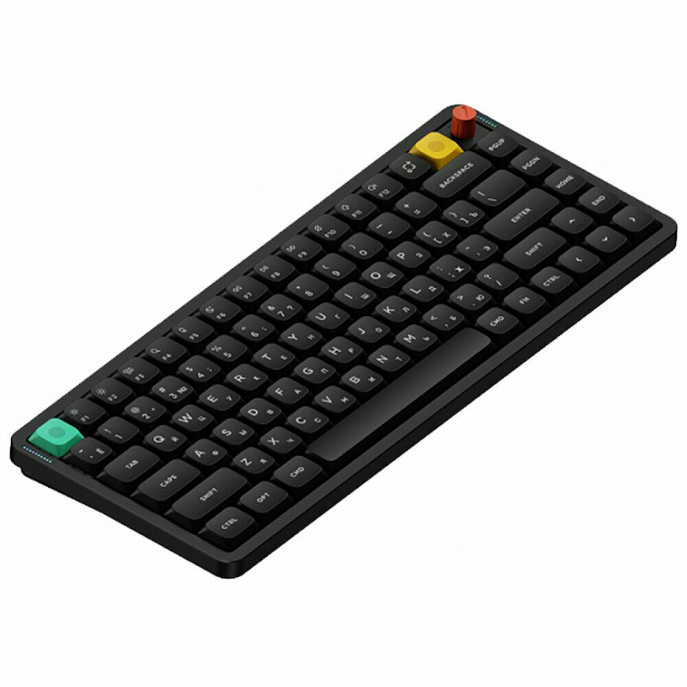 Клавиатура NuPhy AIR75v3 (RGB, Hot Swap, Red Nano Switch, NuPhy IO 2.0) беспроводная механическая, черный