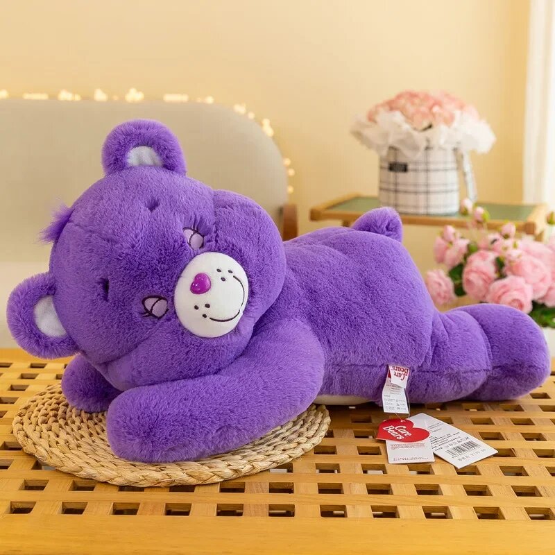 Care Bears плюшевый медведь 50/70 см Фиолетовый, Purple, 50cm