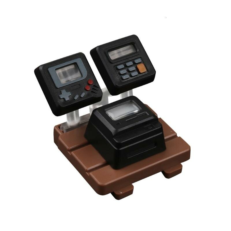 Ретро Кейкапы для Механической Клавиатуры, Черный