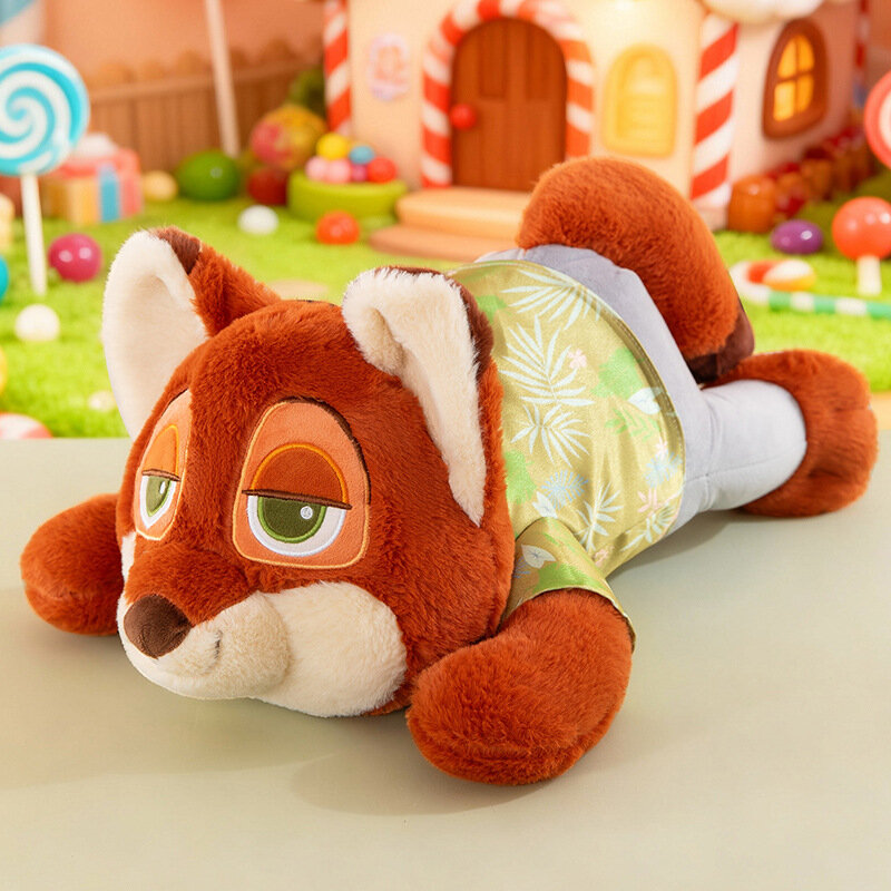 Горячая распродажа SG Zootopia Джуди Ник Леопард Полицейский Милый плюшевый игрушечный кукла Подушка Подарок для девочки