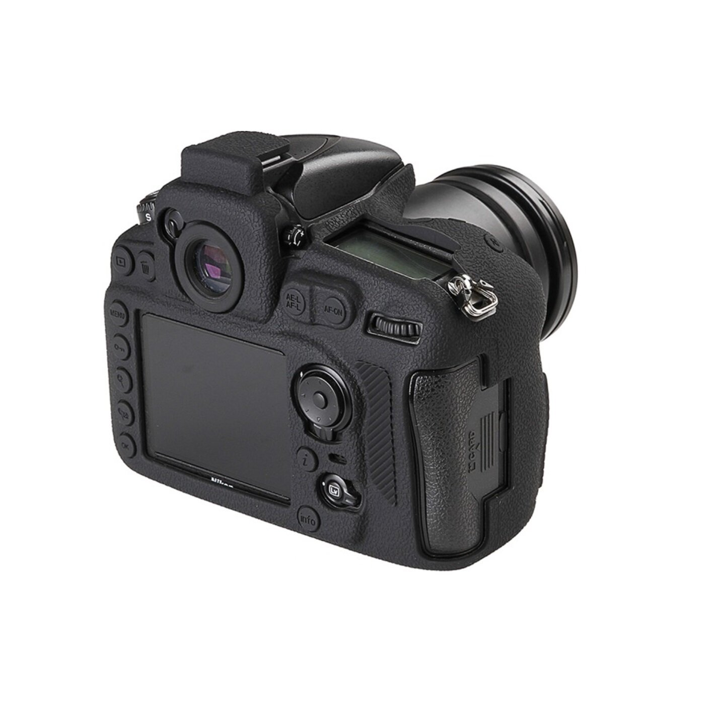 Силиконовый защитный чехол CameraCase для Nikon D800 черный (S)