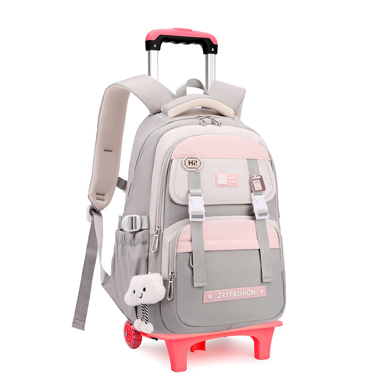 Новая японская школьная сумка в студенческом стиле, повседневная школьная сумка на тележке большой емкости для учащихся начальной школы, универсальный рюкзак для учащихся младших классов средней школы