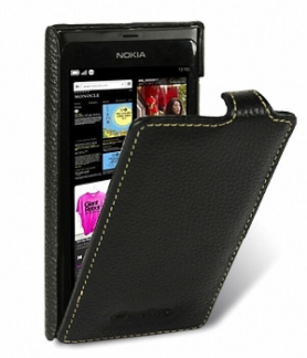 Melkco чехол-книжка для Nokia X7 Черный